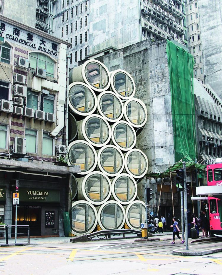 OPod Tube Housing - nhà ống nước ở Hong Kong